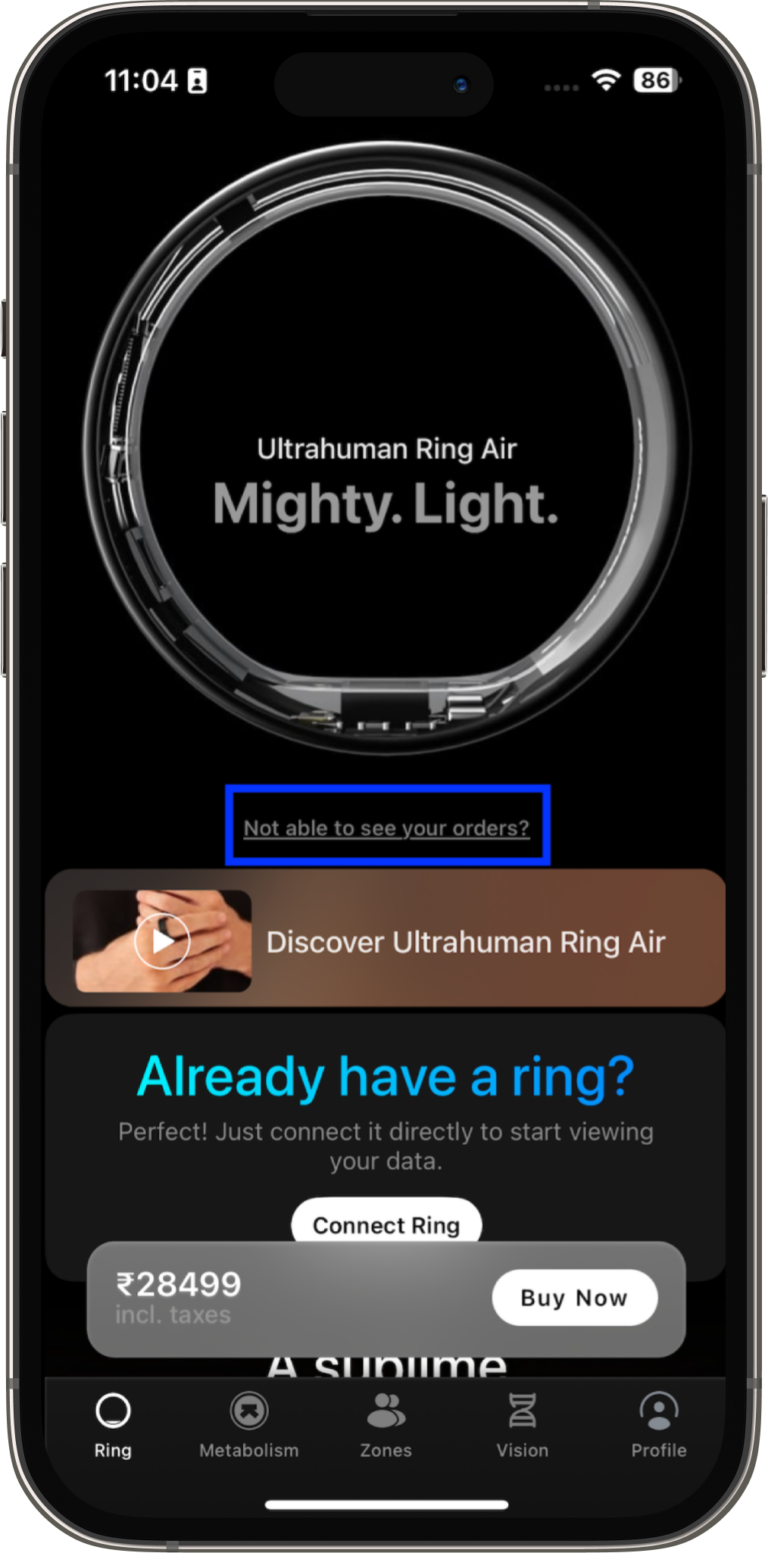 Find your ideal size using the Ultrahuman Ring Sizing Kit - Ultrahuman