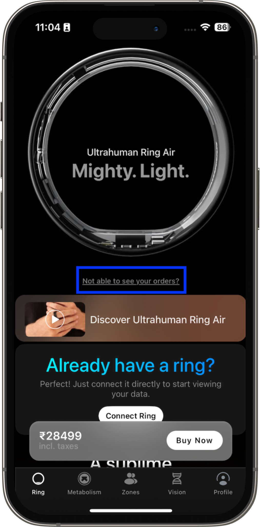 Find your ideal size using the Ultrahuman Ring Sizing Kit - Ultrahuman