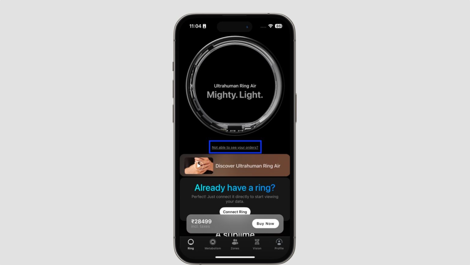 Find your ideal size using the Ultrahuman Ring sizing kit - Ultrahuman